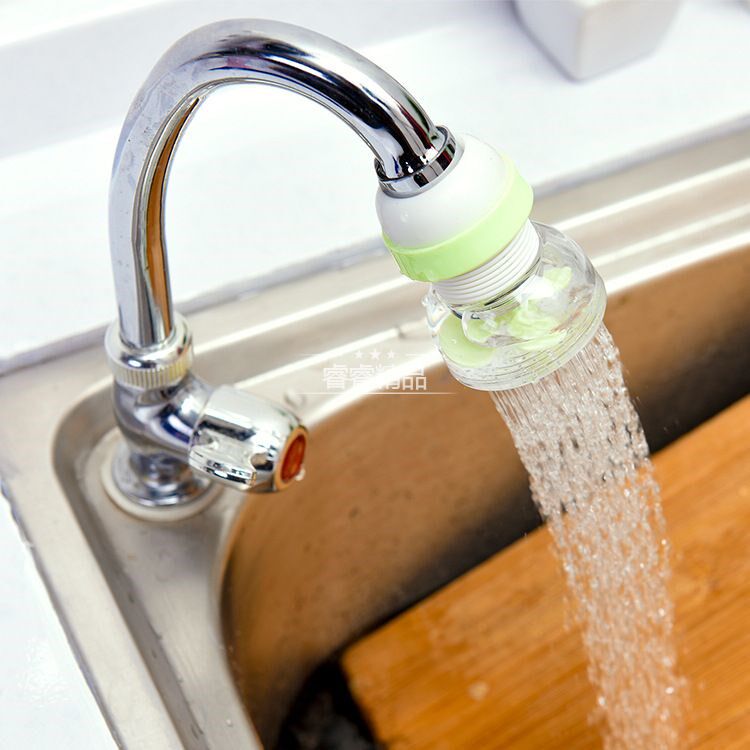 Faucet filters Splash proof water kitchen purifier saver_虎窝淘