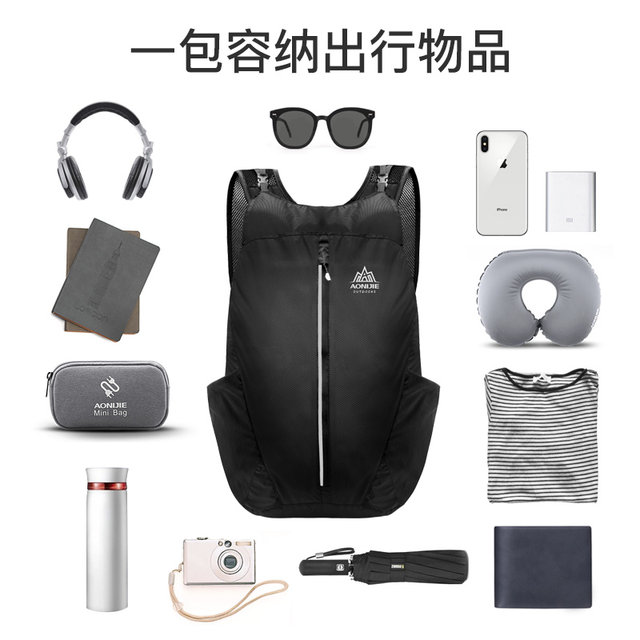 Ultra -light portable foldable waterproof travel bag backpack ...