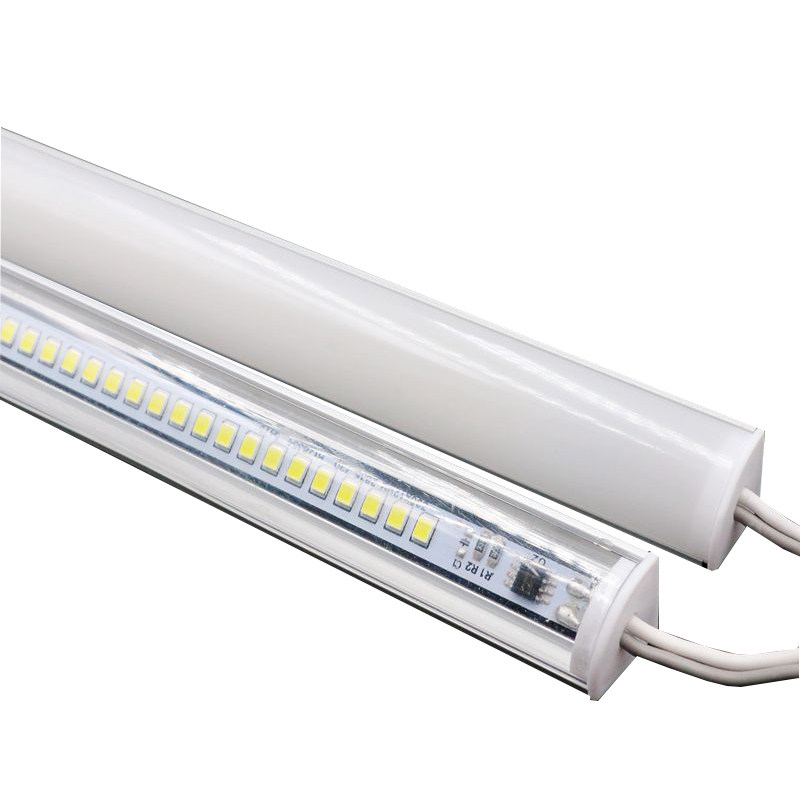 led硬灯条220V高压超亮直角V型45度展柜货架灯带橱柜酒柜照明灯管_虎窝淘