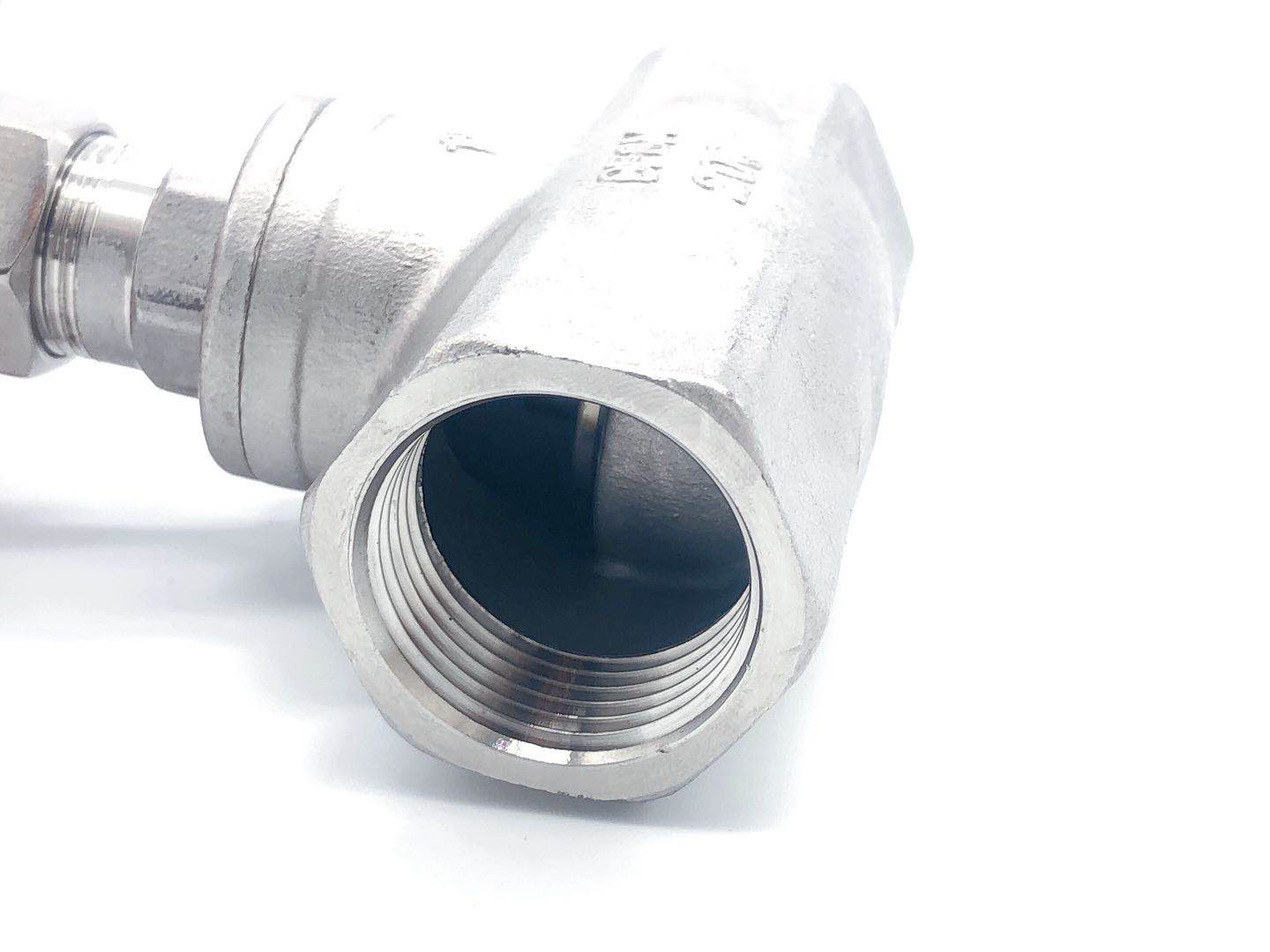 201/304不锈钢丝扣截止阀J11W-16P美式B型内螺纹4分6分高温蒸气_虎窝淘