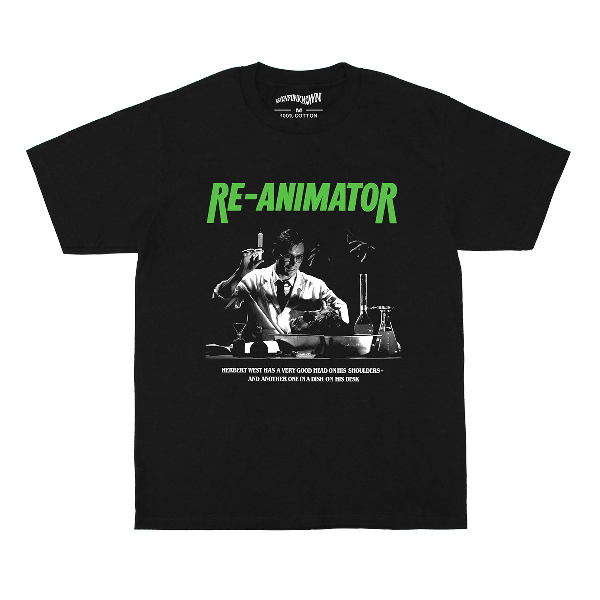 Re Animator T恤活跳尸 Lovecraft Cult Zombie长袖短袖T-Shirt_虎窝淘