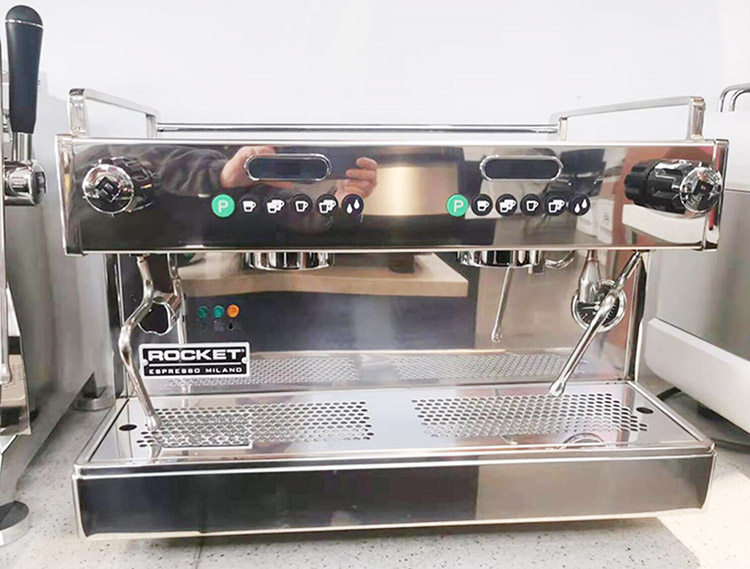 新款带屏意大利ROCKET火箭BOXER a2商用电控双头意式半自动咖啡机_虎窝淘