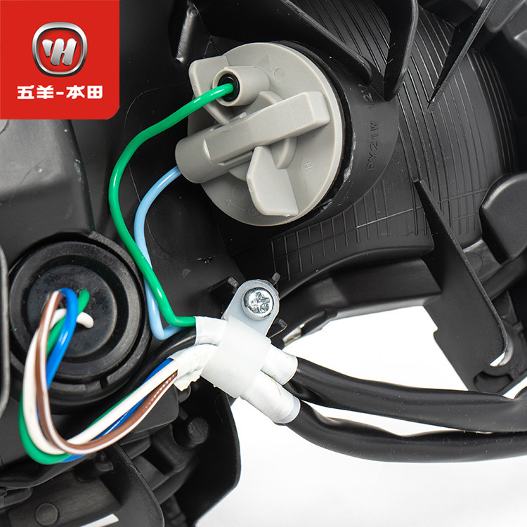 五羊本田塔帕原厂前大灯总成WH100T-2C-5A-5B原装前照灯车头大灯_虎窝淘