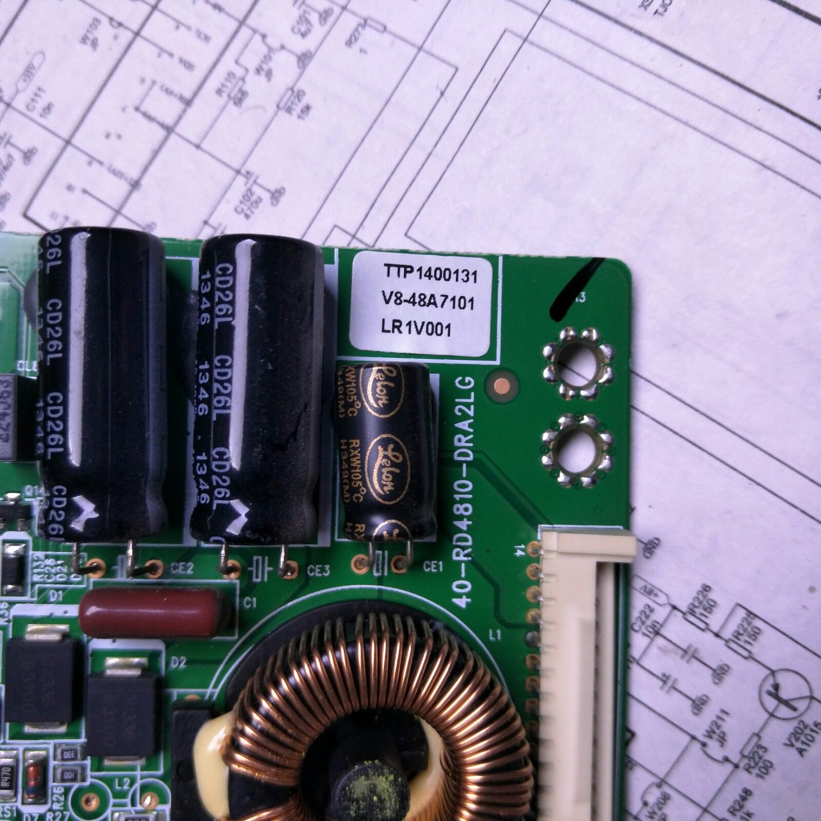 原装 TCL L48A71S L48A71恒流板40-RD4810-DRA2LG实物图_虎窝淘