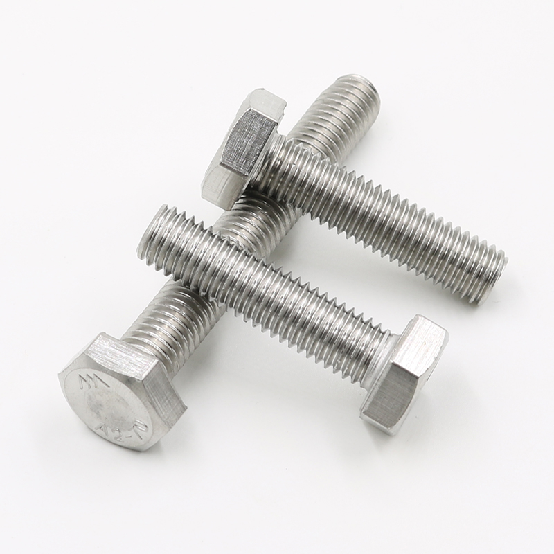【M14M16】304不锈钢全牙外六角头螺丝M16*30-40-50-60-80-90-150_虎窝淘