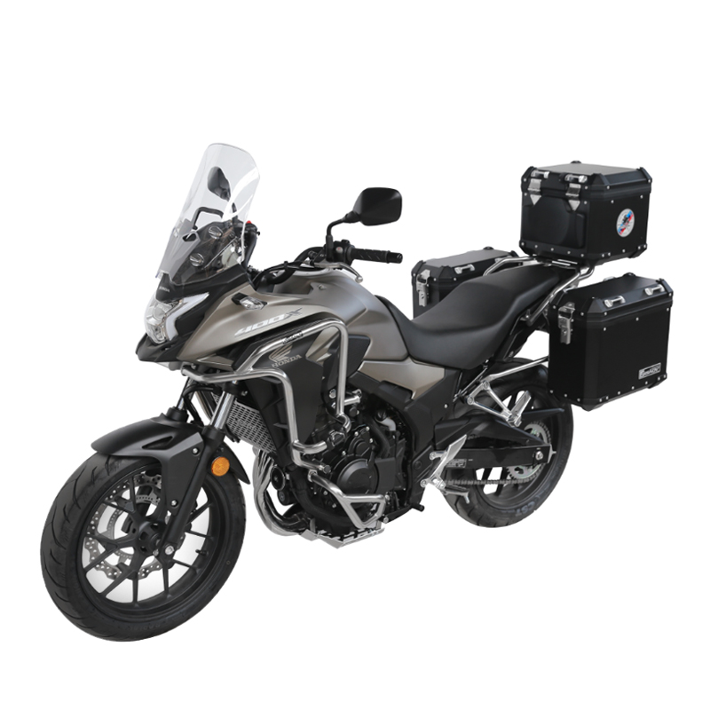 GSADV适用本田cb400x三箱边箱尾箱后备箱铝合金冒险护杠保险改装_虎窝淘