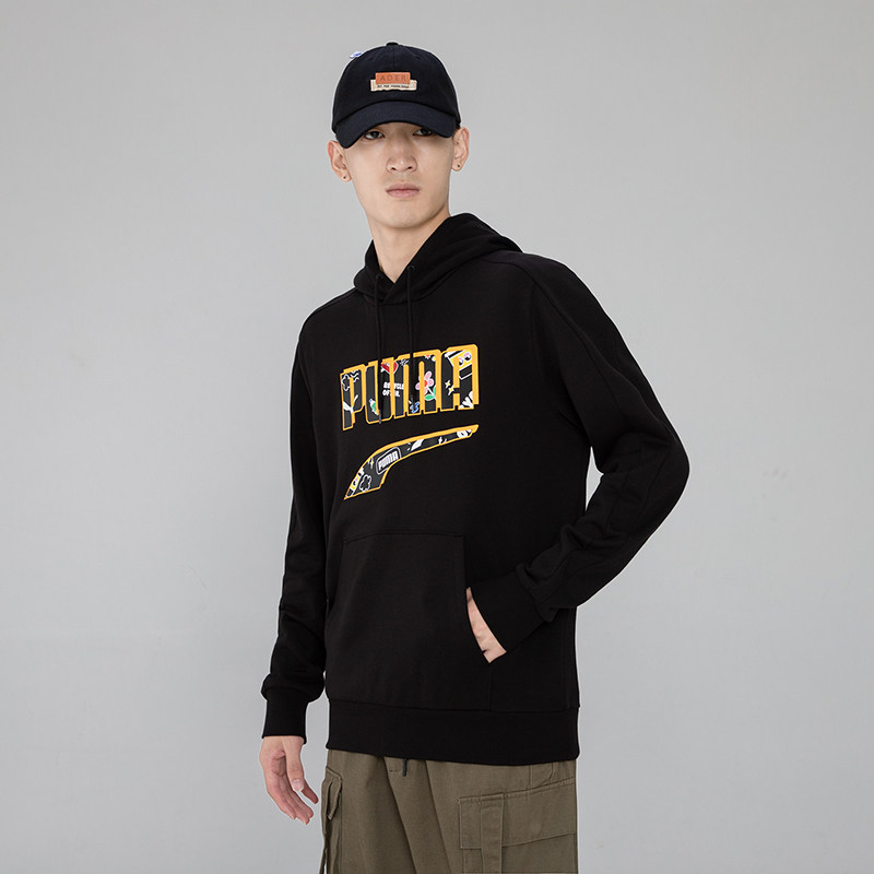 Puma彪马男装女装新款运动服休闲舒适卫衣套头衫534514_虎窝淘