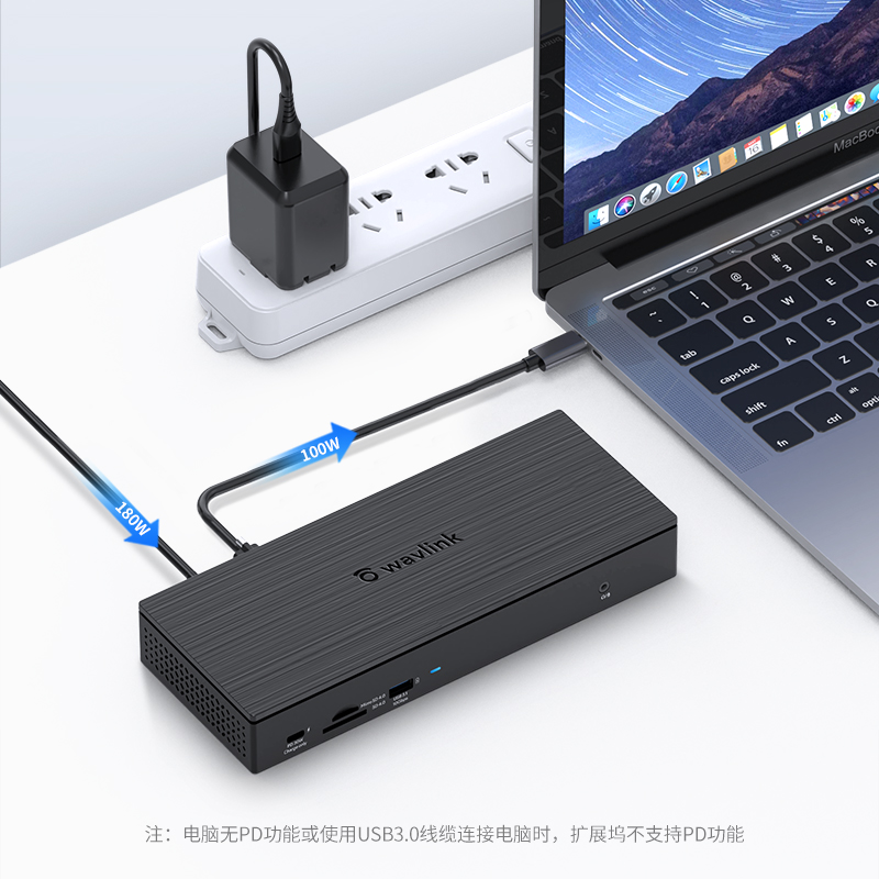 【睿因旗舰扩展坞】一拖四Type-c电脑4K/5K显卡usb多屏拓展坞hub_虎窝淘