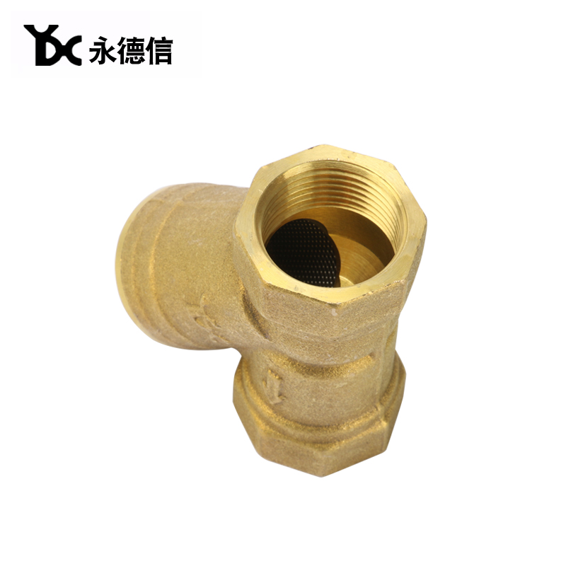 永德信阀门 607黄铜过滤器全铜丝口过滤器 4分DN15 6分DN20_虎窝淘