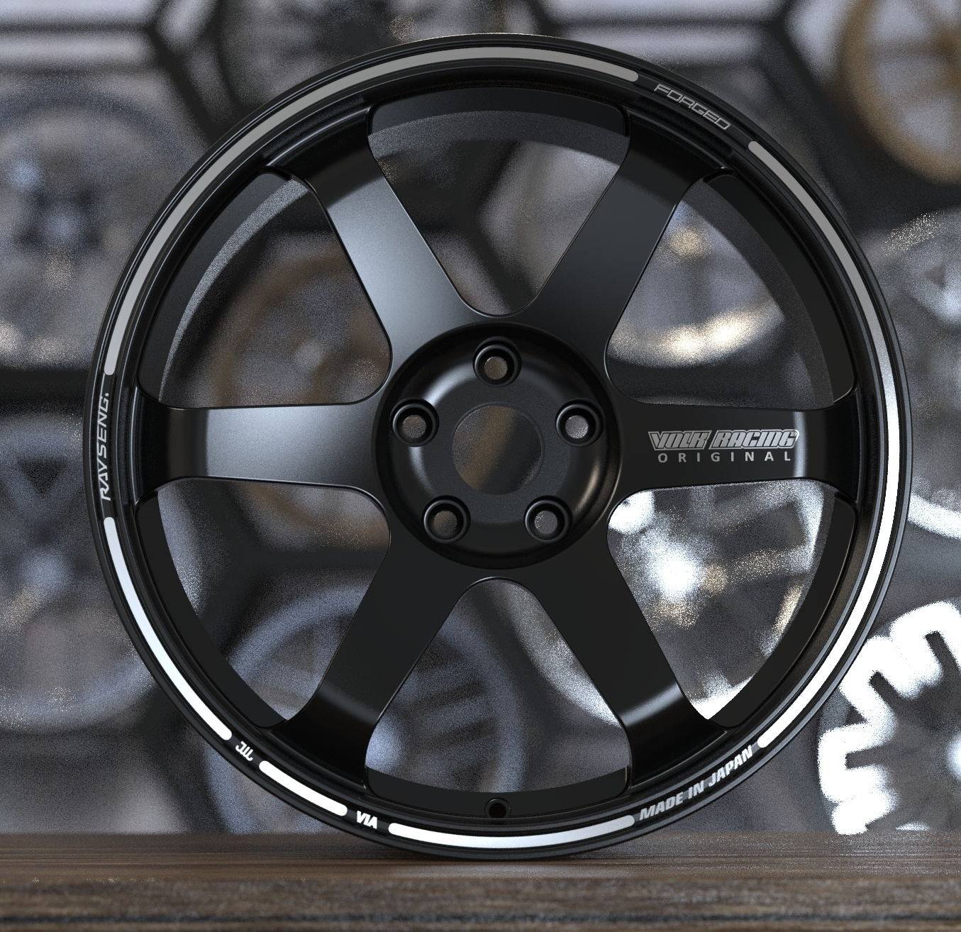 订制RAYS锻造轮毂 G16/G025/TE37/ZE40/G25 ADVAN GT 17/18/19寸_虎窝淘