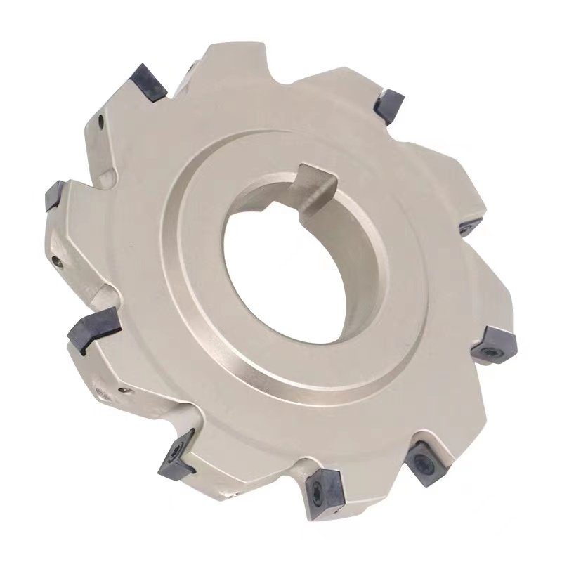 SMD三面刃铣刀盘T型槽可转位铣刀片式开槽锯片SMC三面刃切槽刀盘_虎窝淘