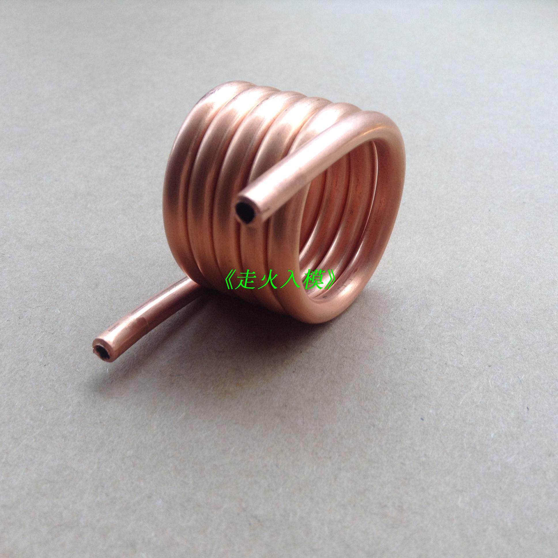 无刷电机B2030 2040 2440水冷散热铜管散热器散热片 370水冷圈_虎窝淘