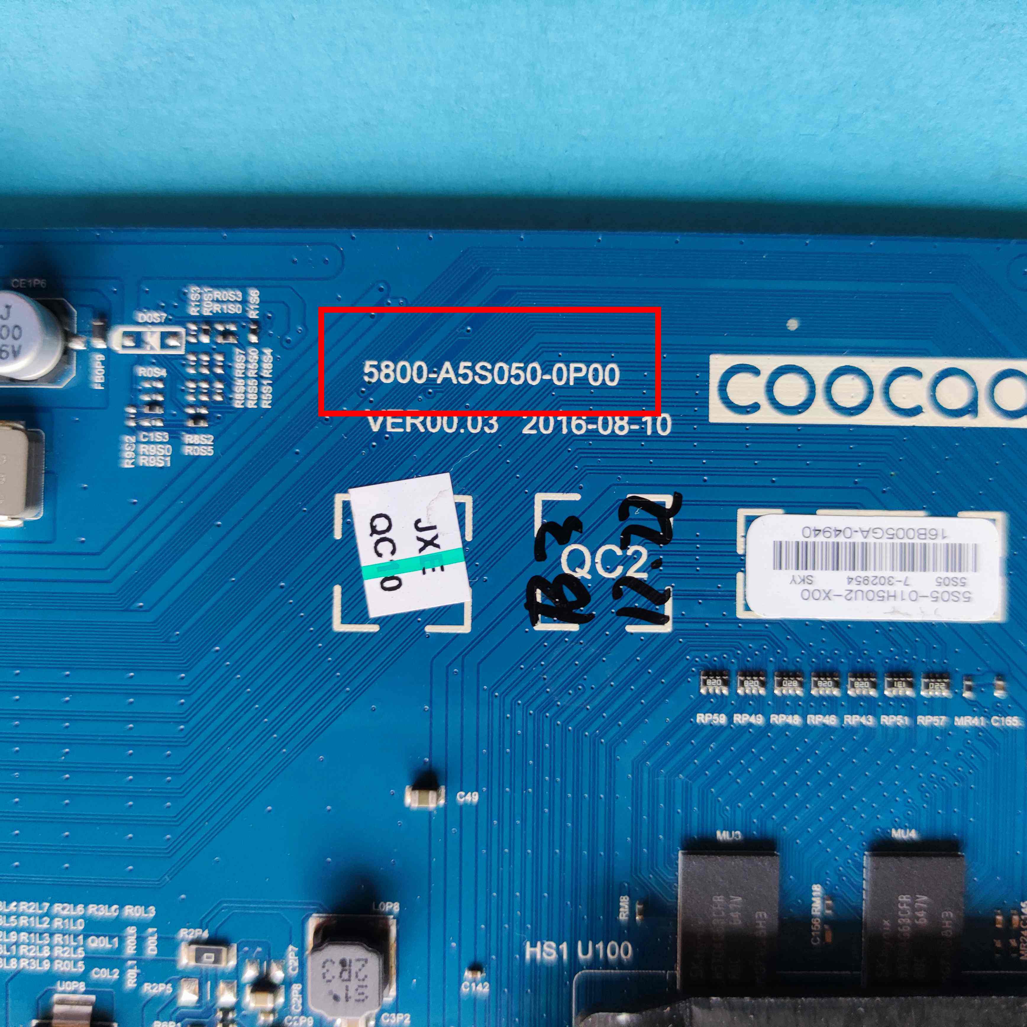 原装创维酷开50/55/60U2主板 5800-A5S050-0P00屏可选_虎窝淘