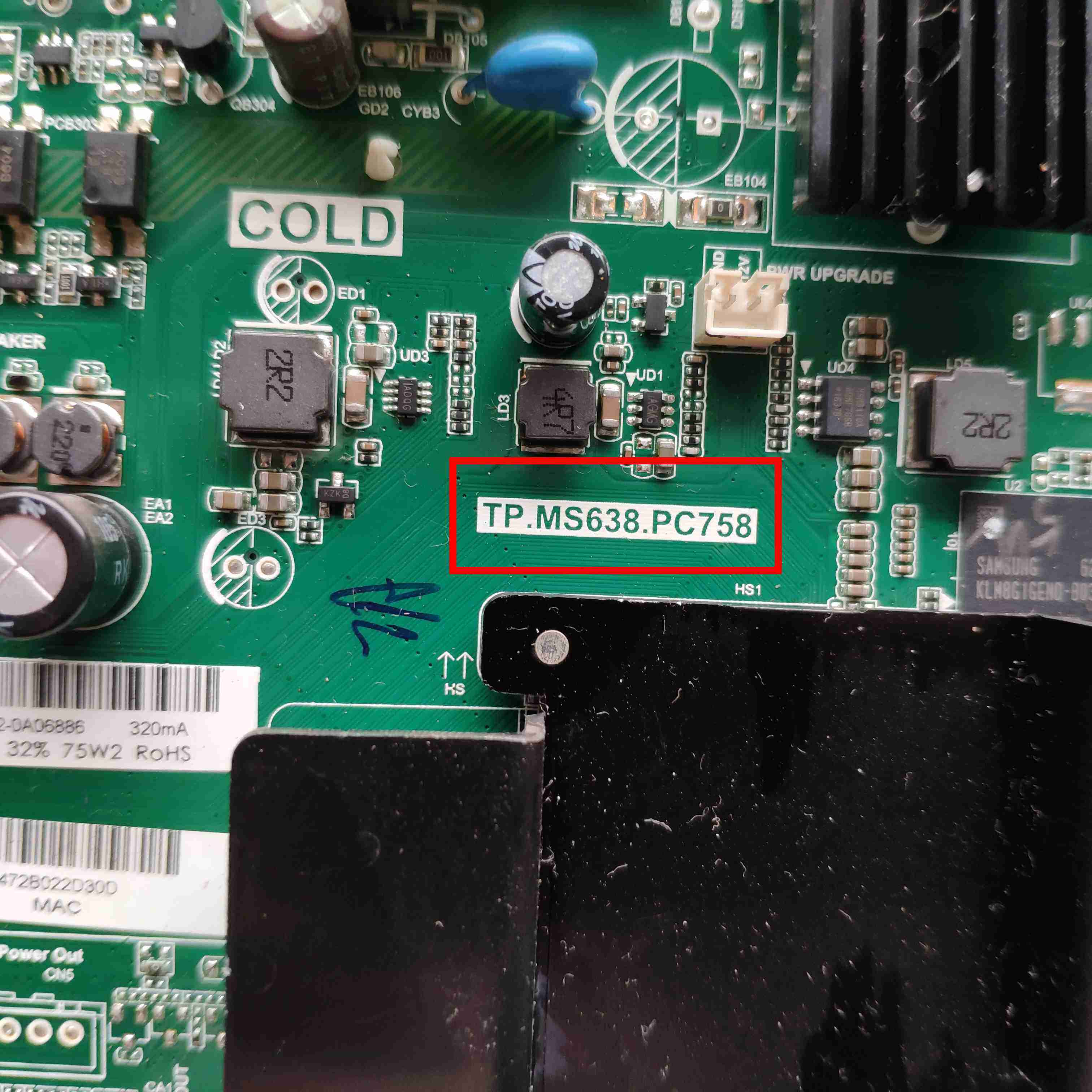 原装先锋LED-40370P 43B560P主板TP.MS638.PC758屏可选_虎窝淘