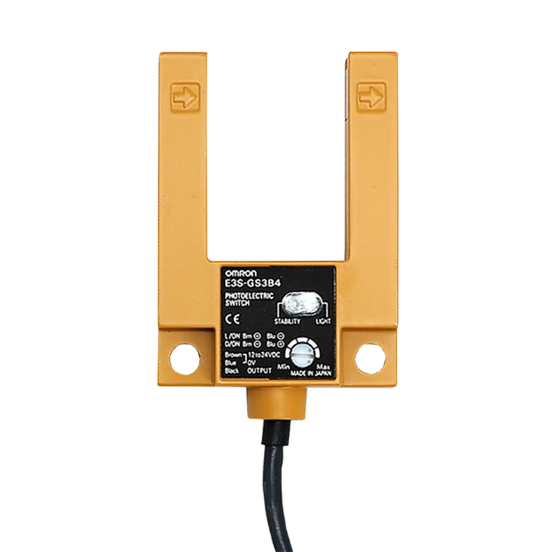 正品日产欧姆龙OMRON凹型槽型传感器E3S-GS3B4光电感应开关一PNP_虎窝淘