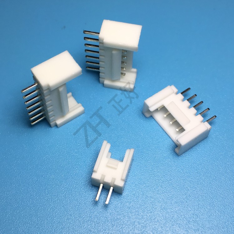 HY针座PHB直连接器180度插座 2P/3/4/5/6A..16P间距2.0mm铜针环保_虎窝淘