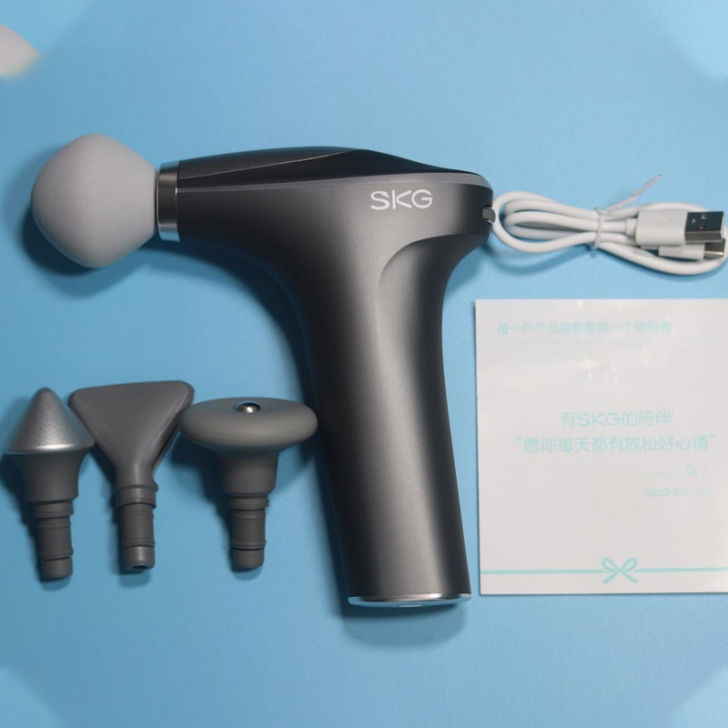 SKG F5 F7 X7运动专业筋膜枪肌肉按摩器放松热敷mini迷你按摩_虎窝淘