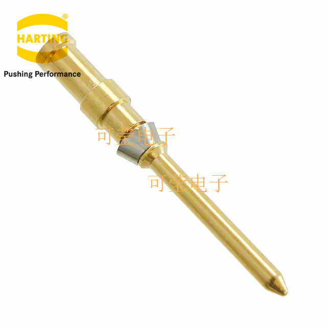 HARTING重载连接器 09150006206冷压针 10A母针镀银 09150006201_虎窝淘
