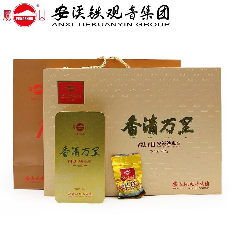 凤山铁观音 QT3000香清万里清香型特级安溪铁观音集团兰花香茶叶_虎窝淘