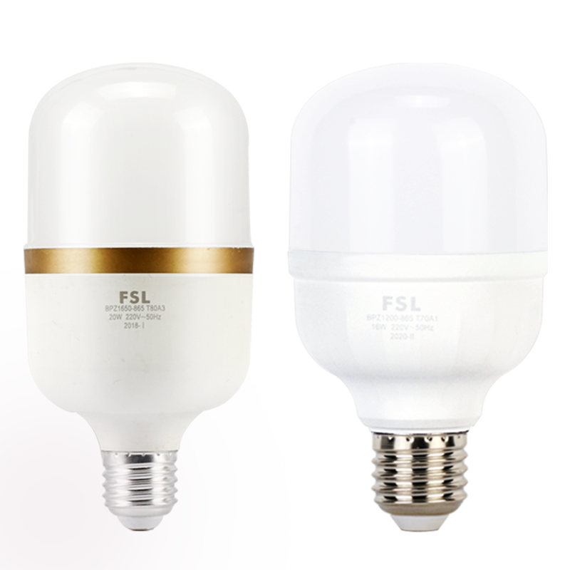 佛山照明led灯泡E27螺口超亮室内节能灯金色白色柱形泡7W9W10W20W_虎窝淘