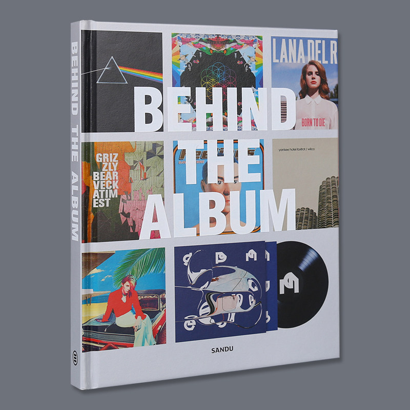 英文原版 Behind the Album唱片背后的故事了解设计师的创作背景灵感来源音乐理念专辑设计艺术类书籍_虎窝淘