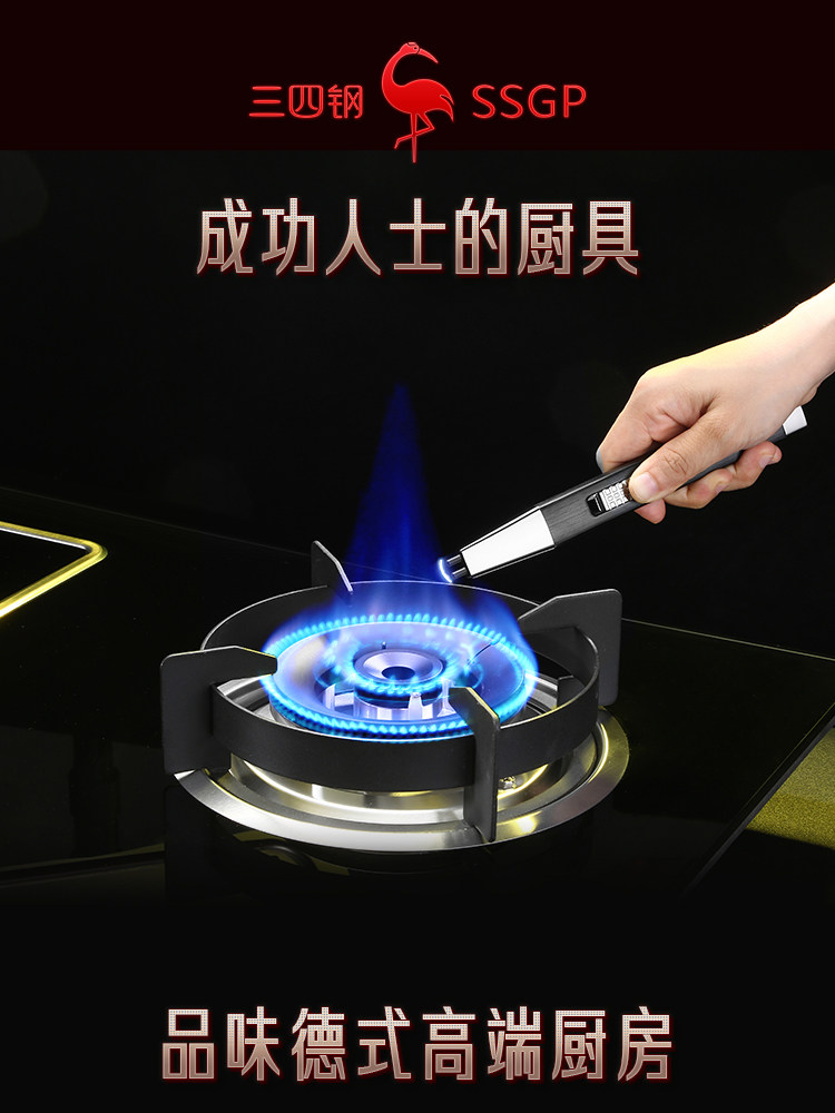 德国SSGP燃气煤气灶电子脉冲点火器枪厨房加长打火器防风点火枪_虎窝淘