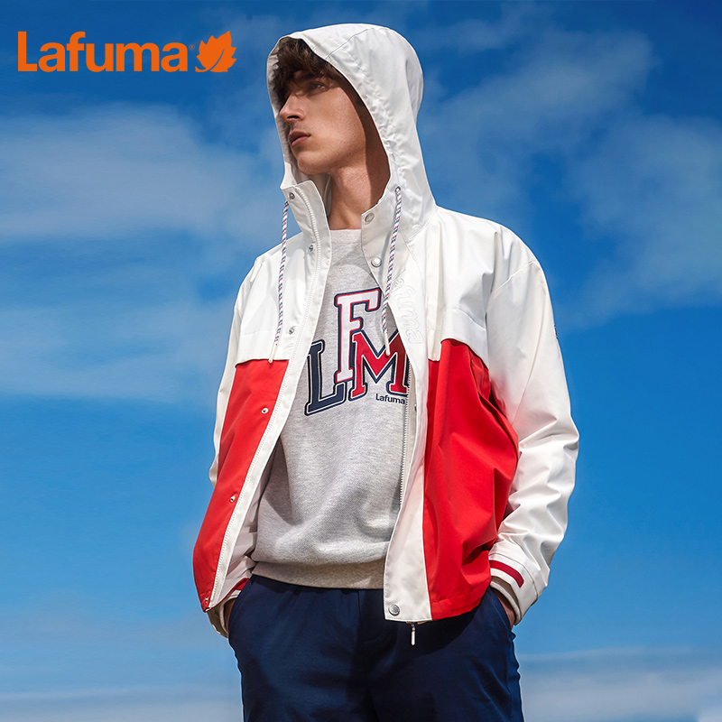 LAFUMA乐飞叶户外新品拒水拒污拼接夹克外套男潮LMJA1AF14_虎窝淘