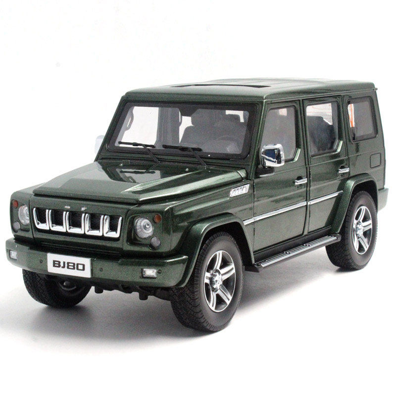 原厂 1:18北汽BJ80J北汽 BJ80 B80检阅车越野合金汽车模型_虎窝淘