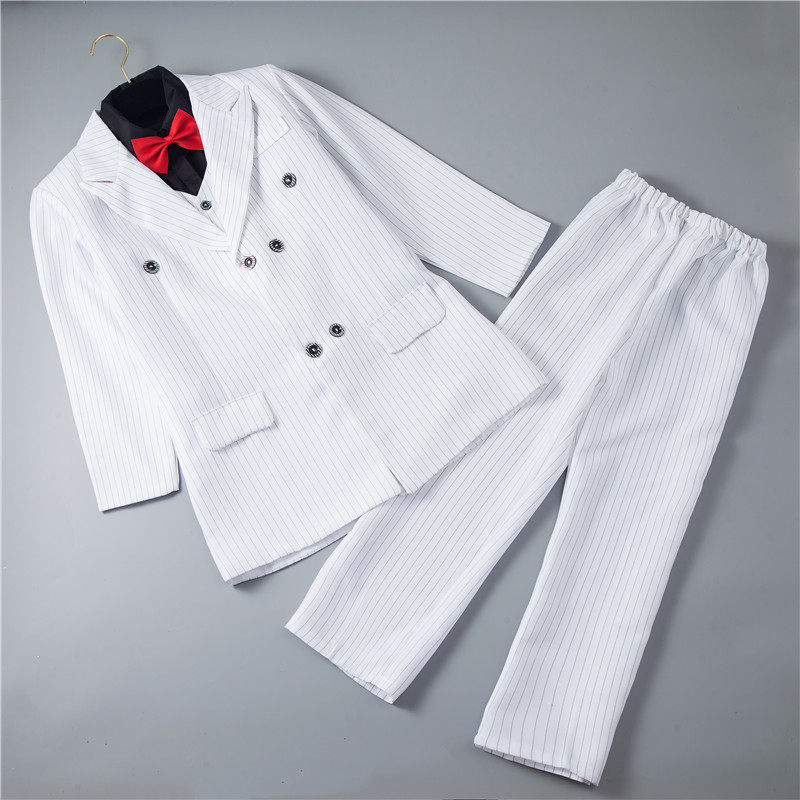 少儿Popping裤子locking中长款西服套装儿童街舞西装机械舞锁舞服_虎窝淘