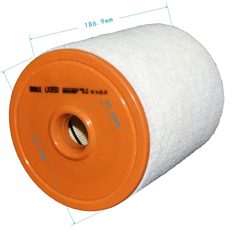 适配12-18款奥迪A6L辉昂A7 2.5 2.8 3.0T空气滤芯空气格马勒_虎窝淘