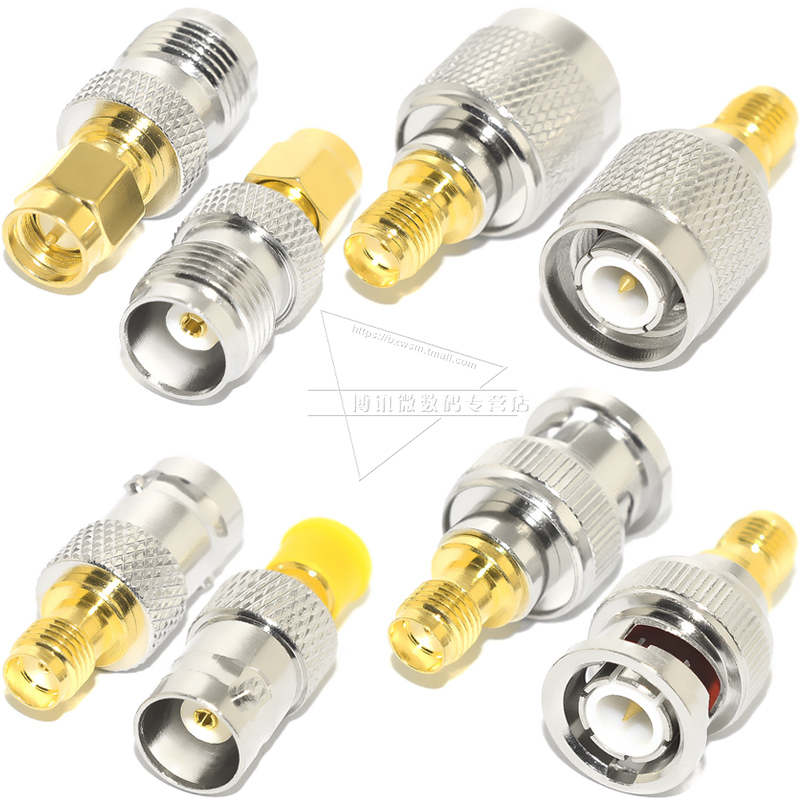 SMA射频转接头SMA转BNC TNC MCX MMCX SMB JJ KK KJ JK公母转换头_虎窝淘