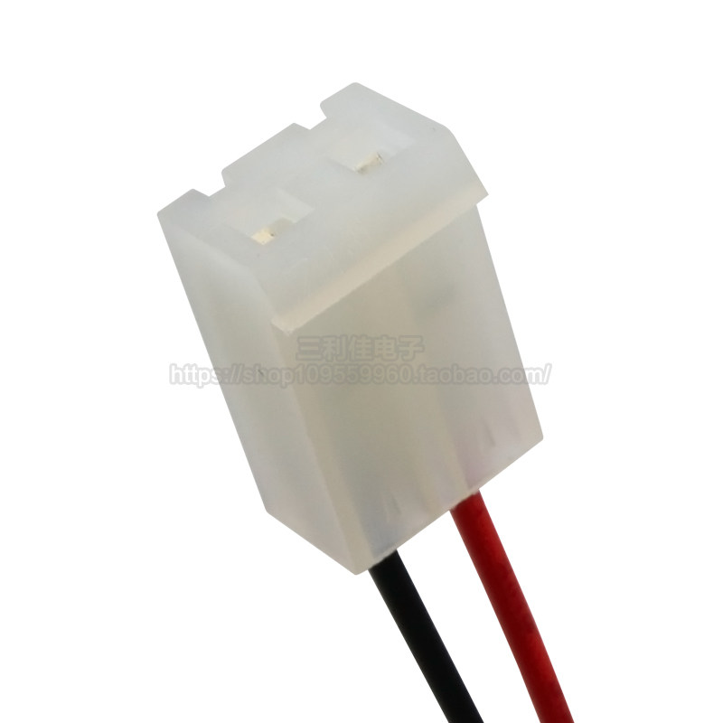 CH5.08端子线间距5.08mm单头双头20awg彩色电子连接线2P-12P_虎窝淘