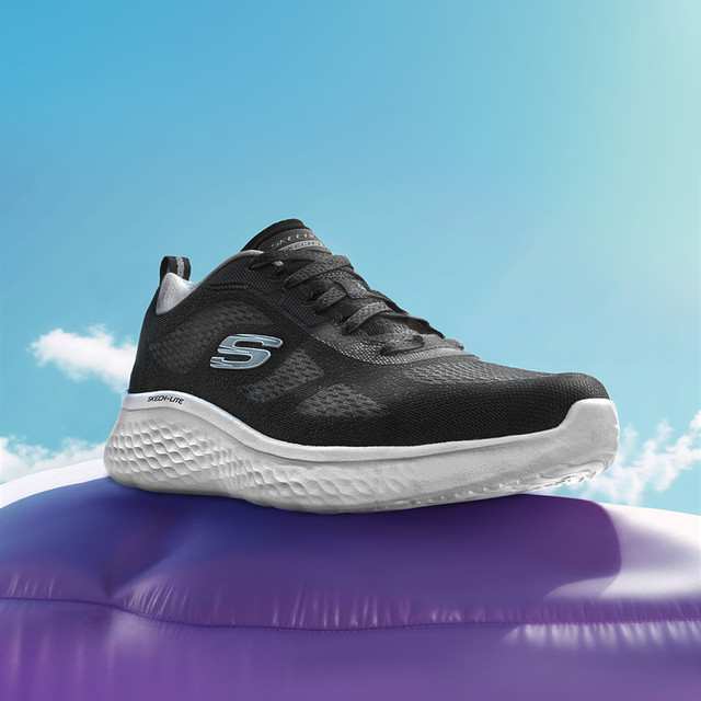 Skechers 2025 new autumn men's shoes comfortable thick-soled sports ...