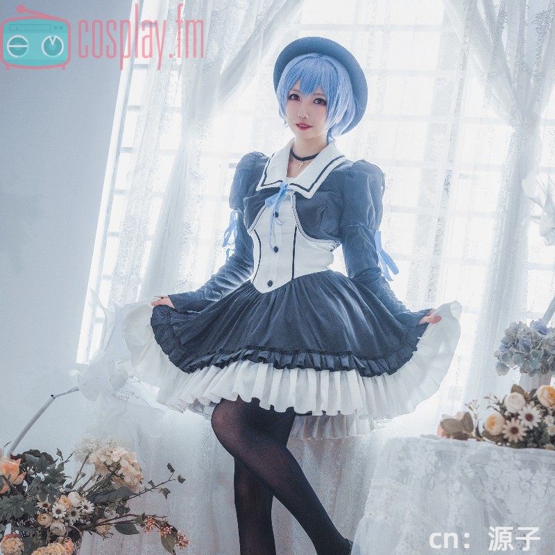 清仓价EVA福音战士COS服新世纪哥特连衣裙绫波丽 Cosplay服装_虎窝淘