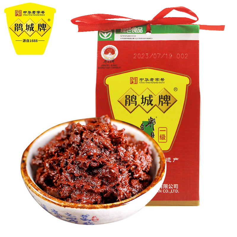 鹃城牌豆瓣酱郫县豆瓣酱一级227g*2盒四川特产川菜调料_虎窝淘