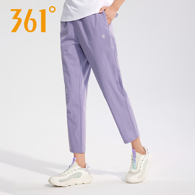 361 women's pants, sweatpants, women's cropped pants, summer thin 2025 ...