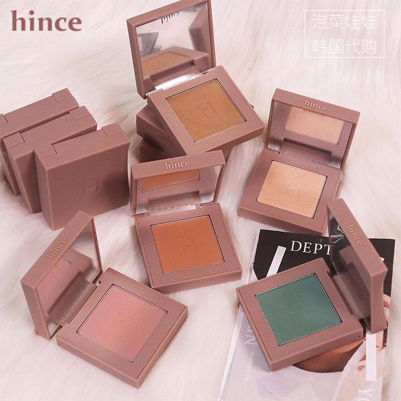 发现双眸灵魂~韩国Hince单色眼影珠光哑光百搭不显肿07/06/V002/_虎窝淘