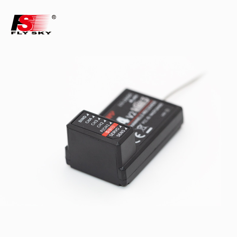 【FGR4】富斯FLYSKY单天线双向接收机可PWM/IBUS输出NB4标配_虎窝淘