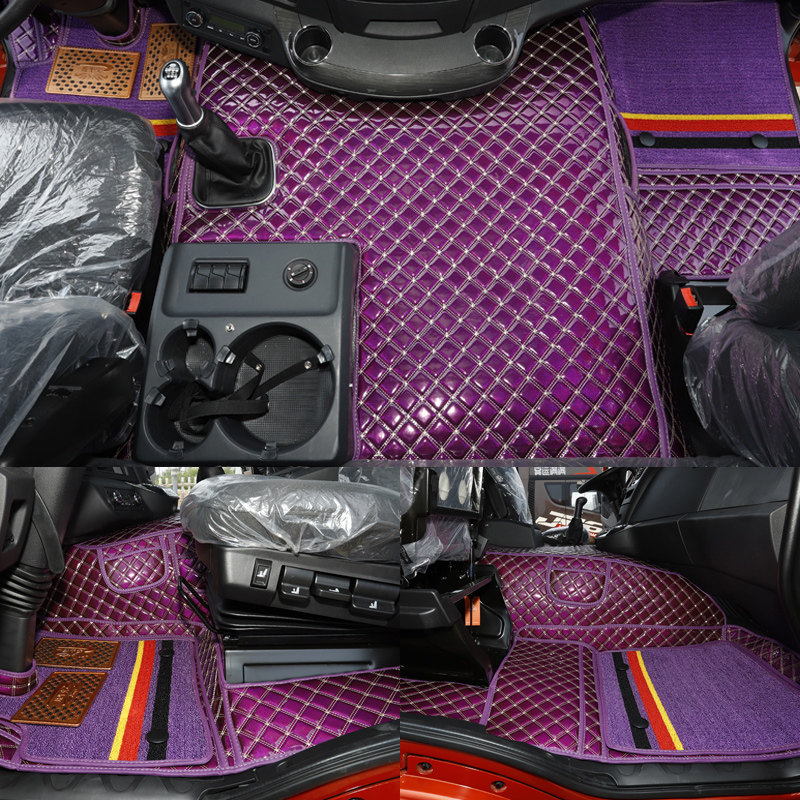 解放J6L j6P新悍v途v龙v天v脚垫J6M JH6全包围货车用品脚垫_虎窝淘