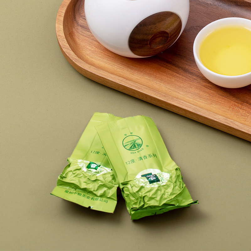 中茶海堤茶叶旗舰店清香12度铁观音RL1035 252g拍二送礼袋_虎窝淘