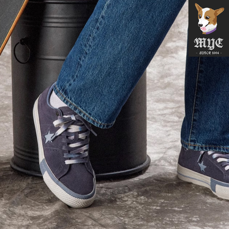 匡威Converse One Star Pro男女反毛皮低帮运动休闲滑板鞋171327C_虎窝淘
