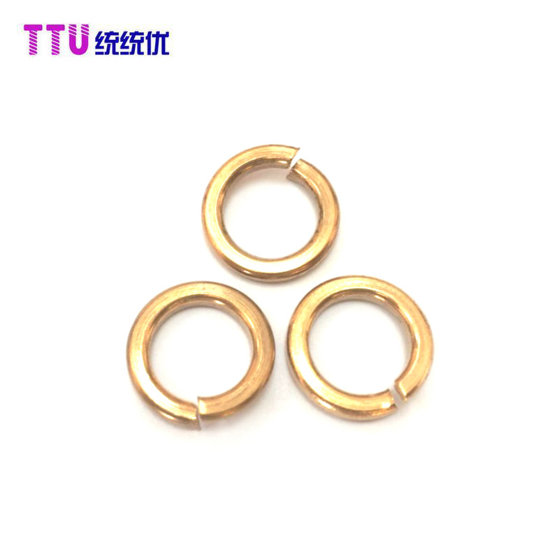 紫铜弹垫铜弹介铜弹簧垫圈青铜圆介子GB93M3M4M5M6M8M10M12M16M22_虎窝淘