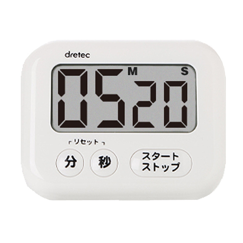 日本多利科dretec计时器T-628考试闹钟学生正计时厨房烹饪提醒器_虎窝淘