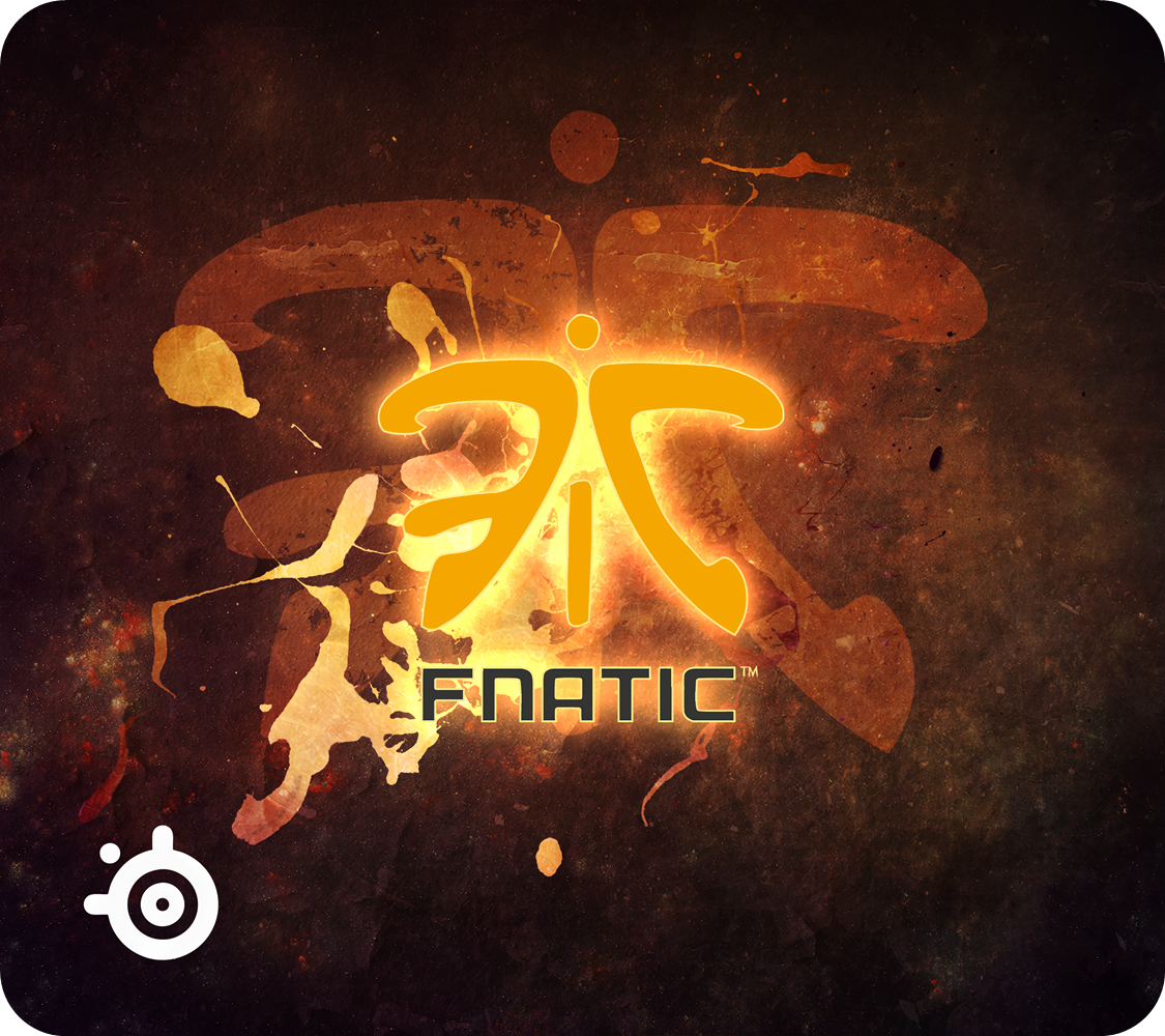 SteelSeries赛睿QCK FNATIC战队细面粗面锁边加厚定制CS吃鸡APEX_虎窝淘