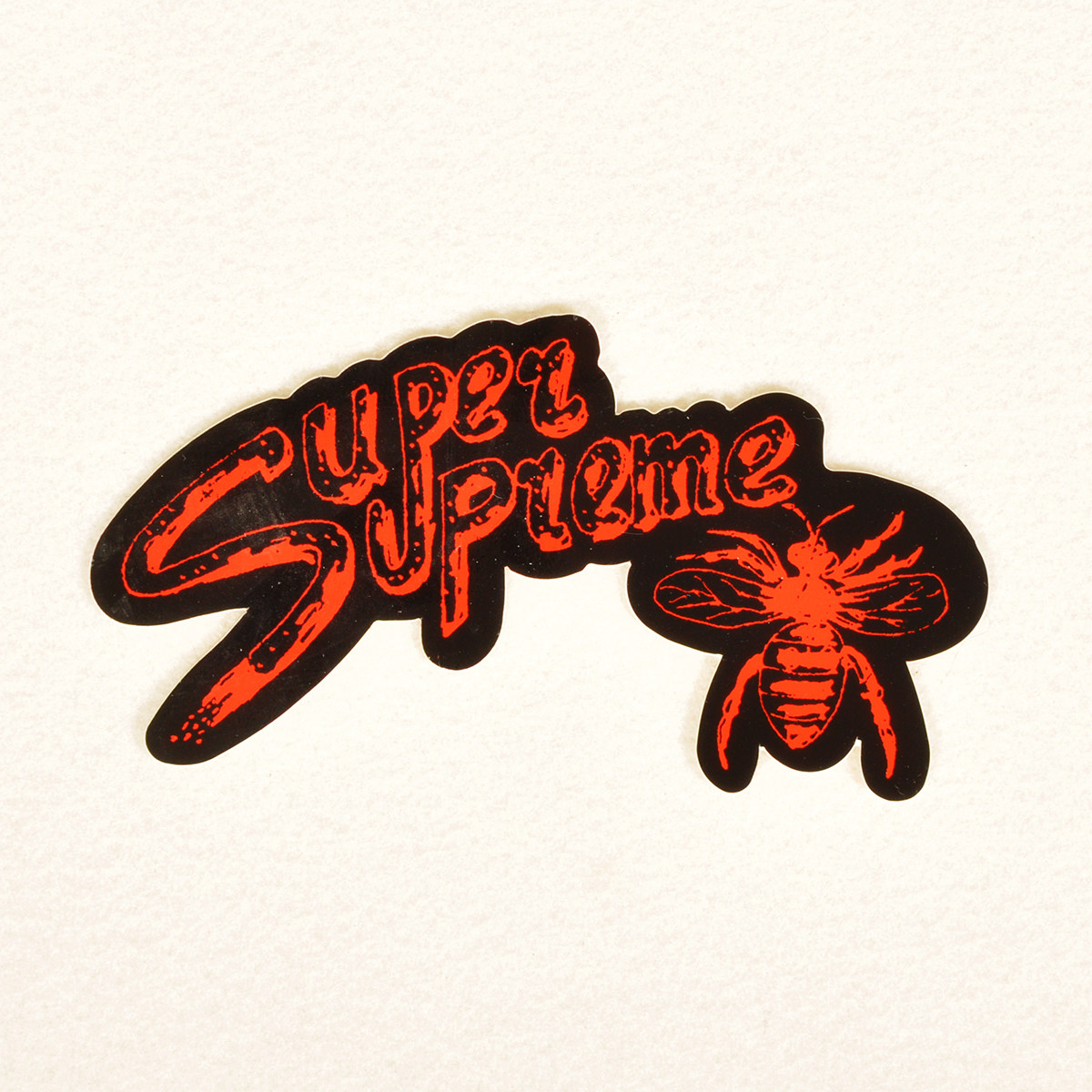 Supreme文字贴纸笔记本行李箱手机装饰贴纸 Box Logo Sticker Sup_虎窝淘