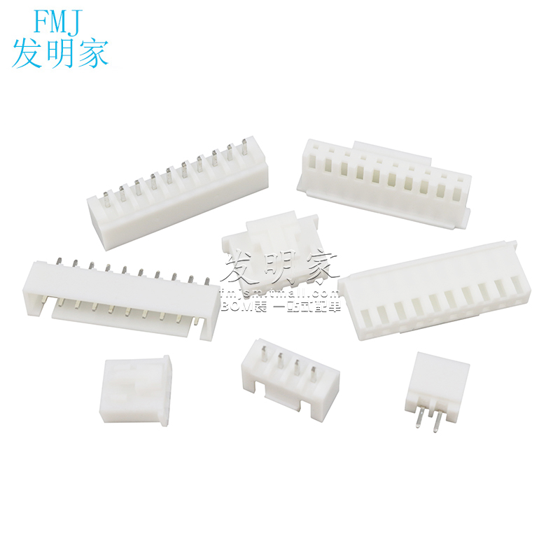 XHB直针座XH2.54mm带扣接插件插头胶壳接线端子2p 3 4 5 6p连接器_虎窝淘