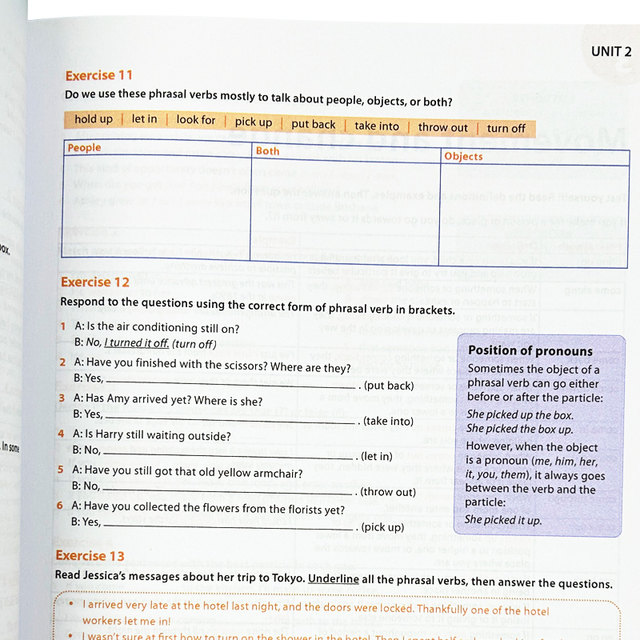 Huayan original version Collins English phrasal verb training English ...
