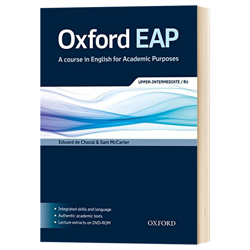 英文原版 OXFORD EAP B2 Student's Book and DVD-ROM Pack牛津学术英语综合教材B2英文版_虎窝淘