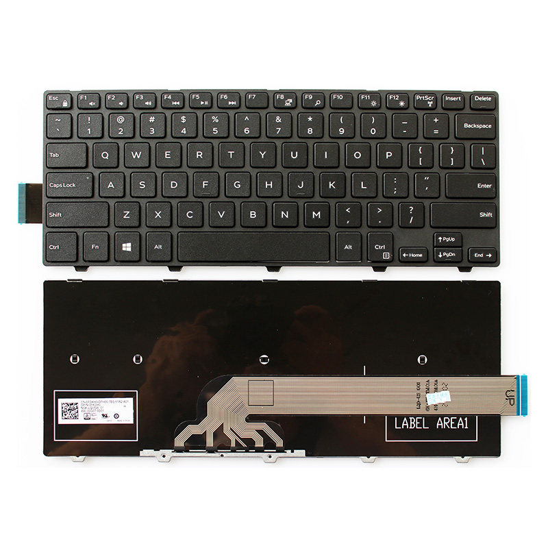 适用戴尔5447 14 3000 5458 3441 3442 3458 3451 3443笔记本键盘_虎窝淘
