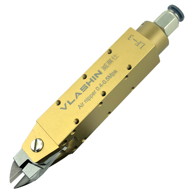 威莱仕气动剪刀LF-3钨钢刀头绕线机强力气剪钳电子脚剪切斜口钳_虎窝淘